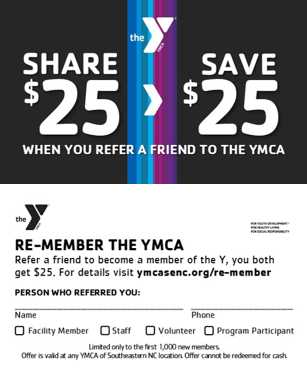Re-Member the YMCA - YMCA of Southeastern North Carolina